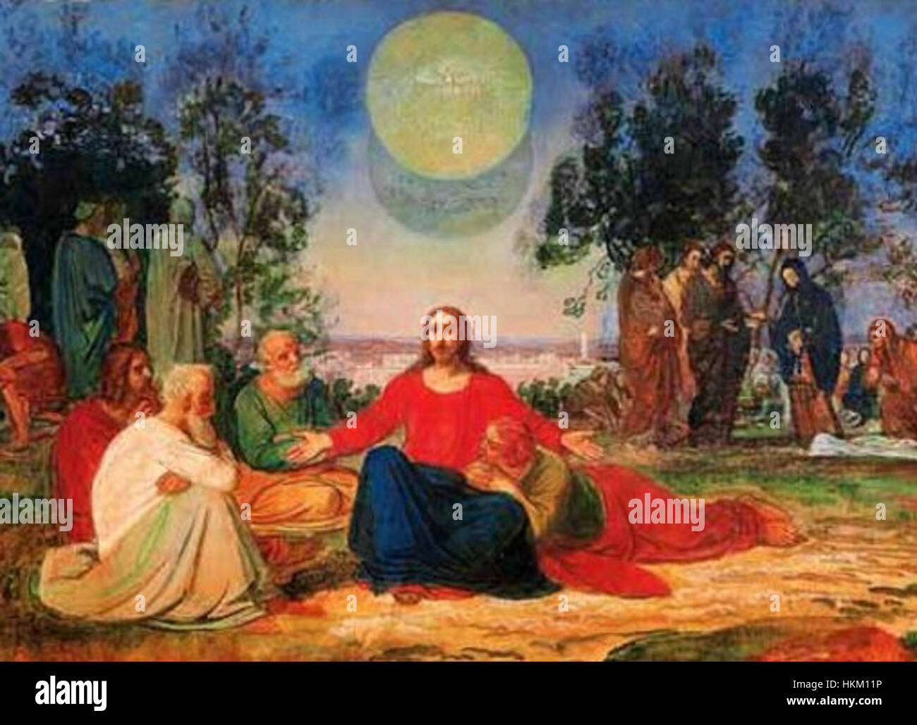 This artwork by Alexandr Ivanov captures a moment from Russian history ...