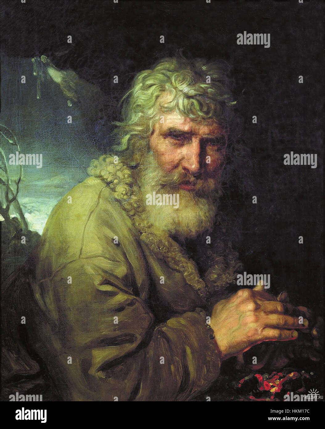 'Allegory of Winter' by Borovikovsky captures the essence of the winter ...