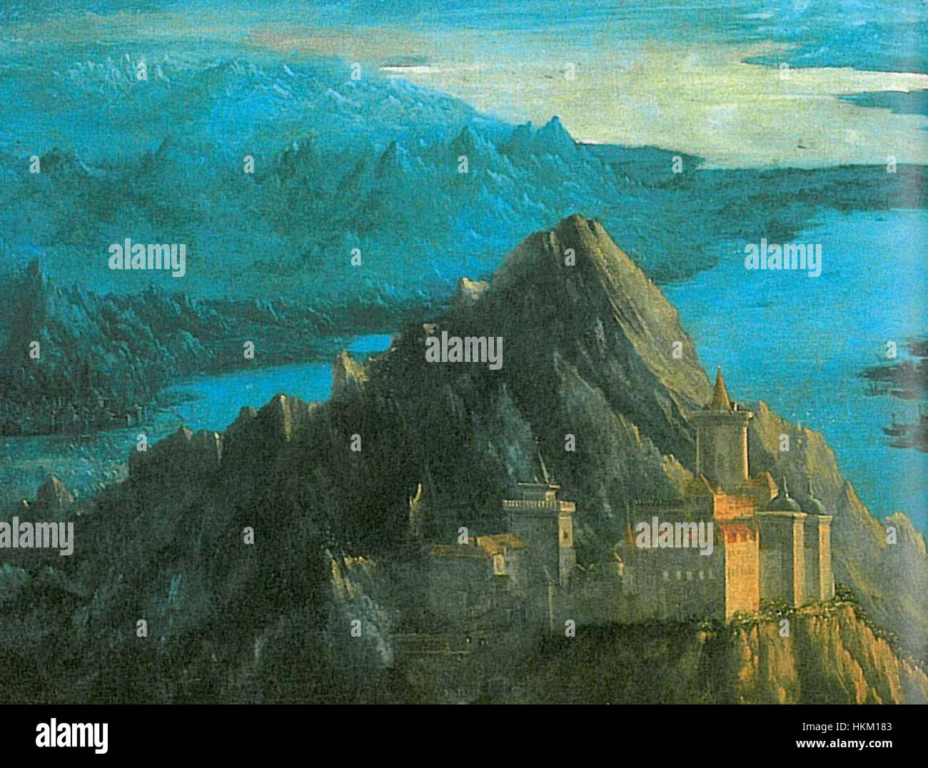 ‘Alexanderschlacht (Burg)’ is a historical painting depicting the ...