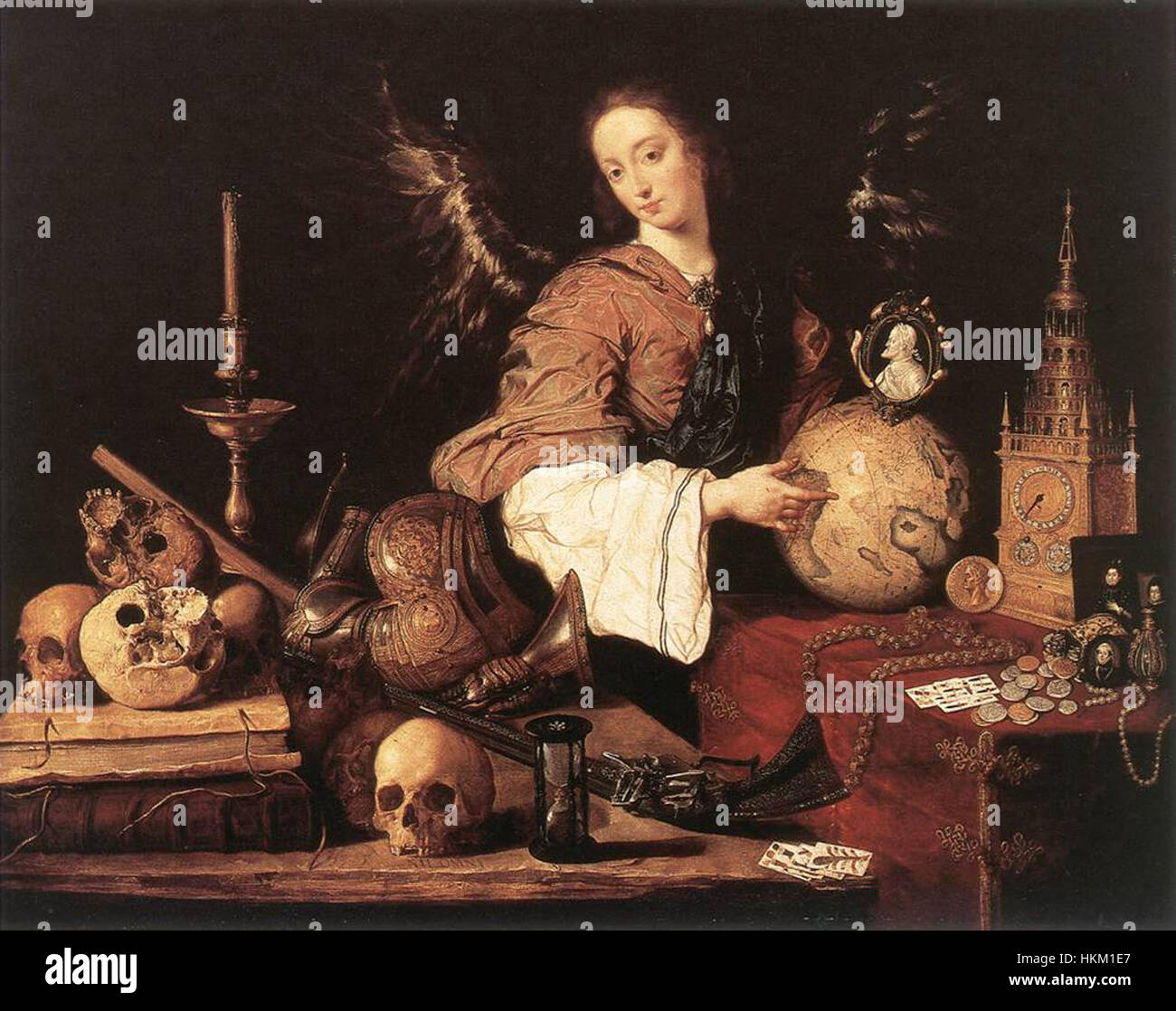 Antonio de Pereda's painting 'Allegory' explores themes of wealth ...