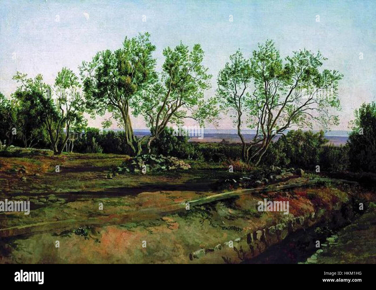 This oil painting by Alexandr Ivanov showcases his mastery of form and ...