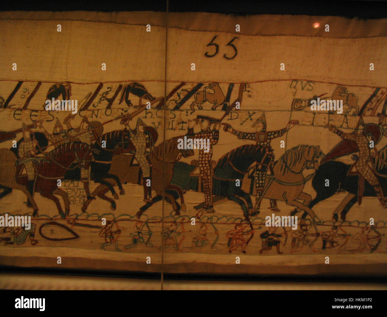The Bayeux Tapestry is a significant historical artifact that depicts ...