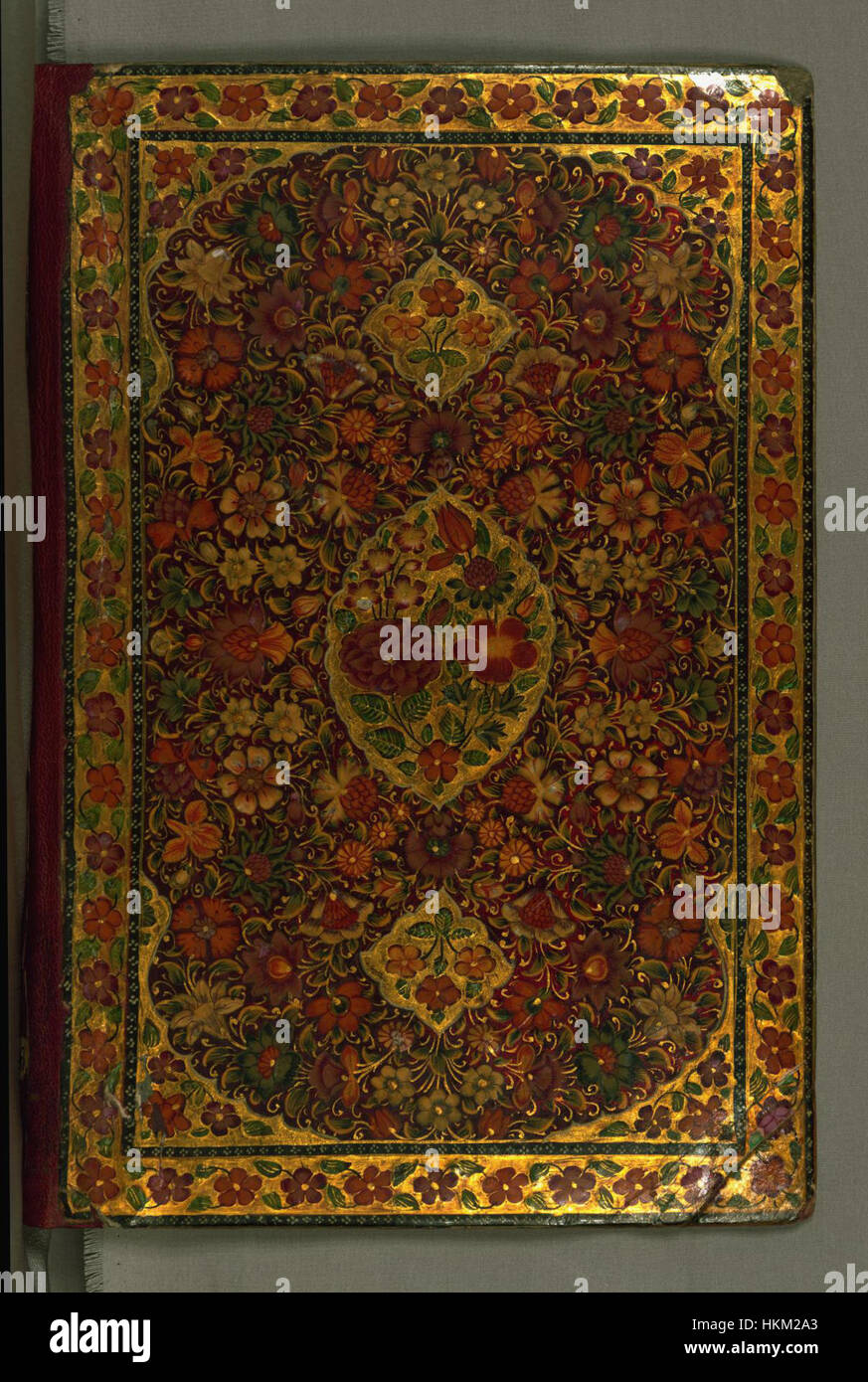A binding from the manuscript 'Yusuf and Zulaykha,' an anonymous ...