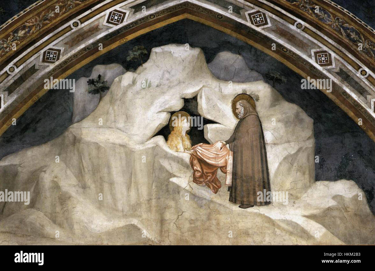 Assisi Zosimus is a religious artwork that presents a scene from the ...