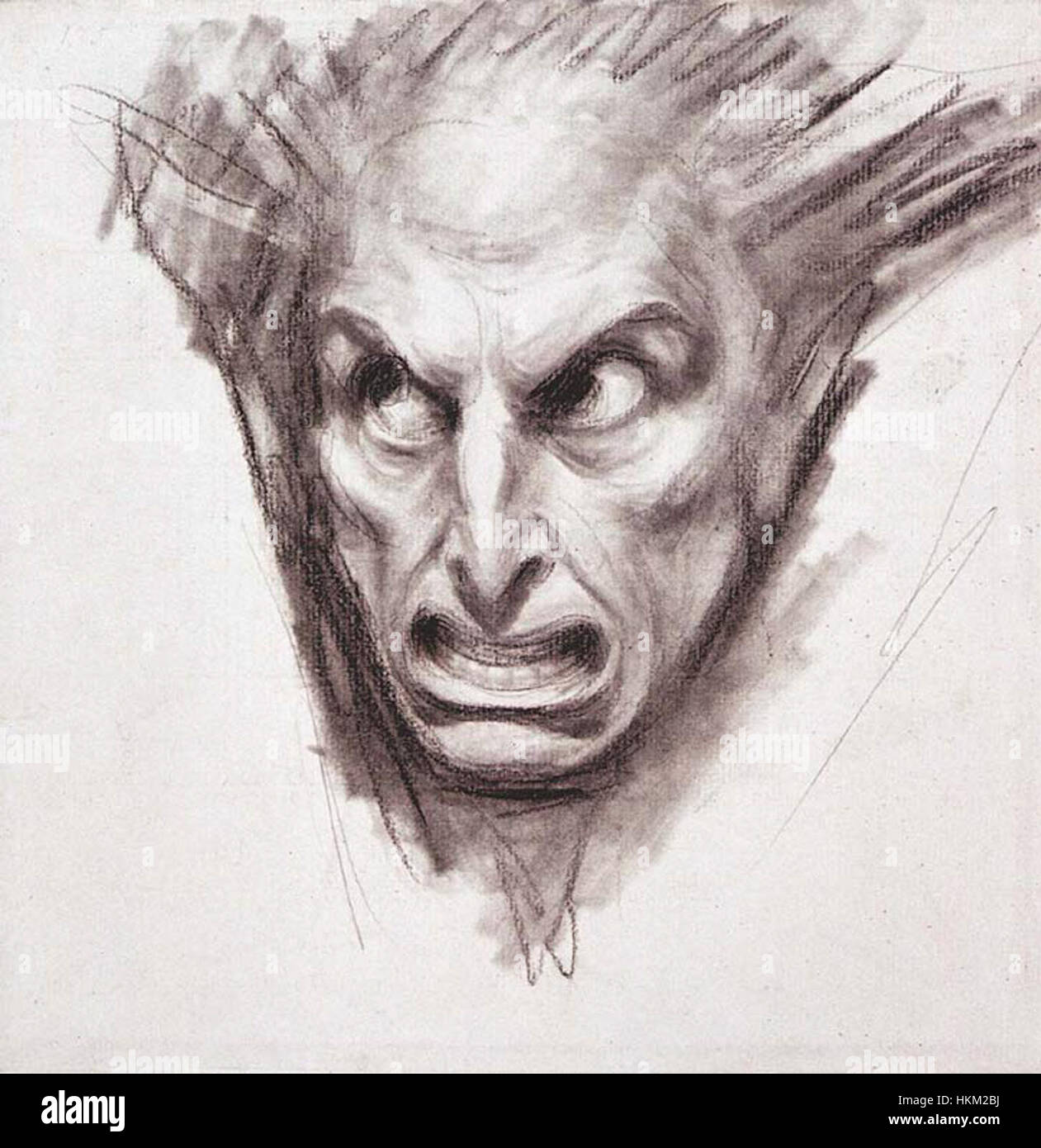 'Asmath' is an expressive oil painting capturing the essence of a ...