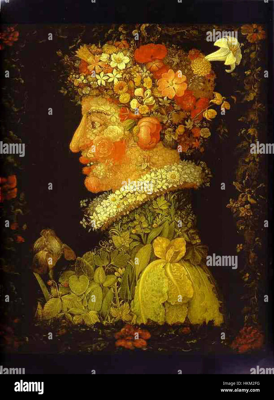 *Primavera* by Arcimboldo is a surreal 16th-century portrait of spring ...