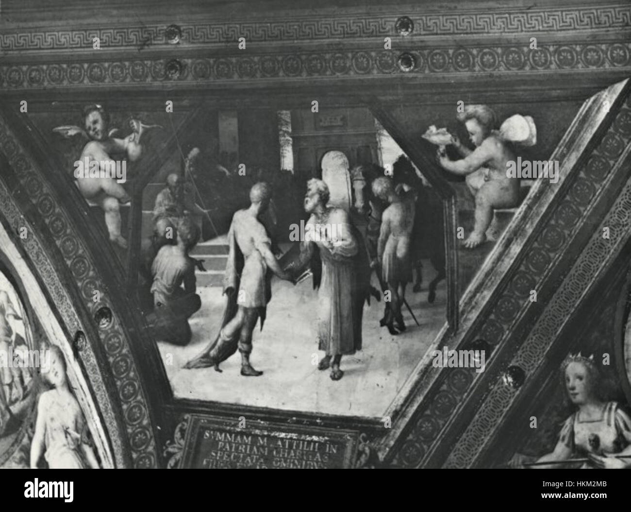 *Giuramento di Attilio Regolo*, painted by Beccafumi, is an important ...