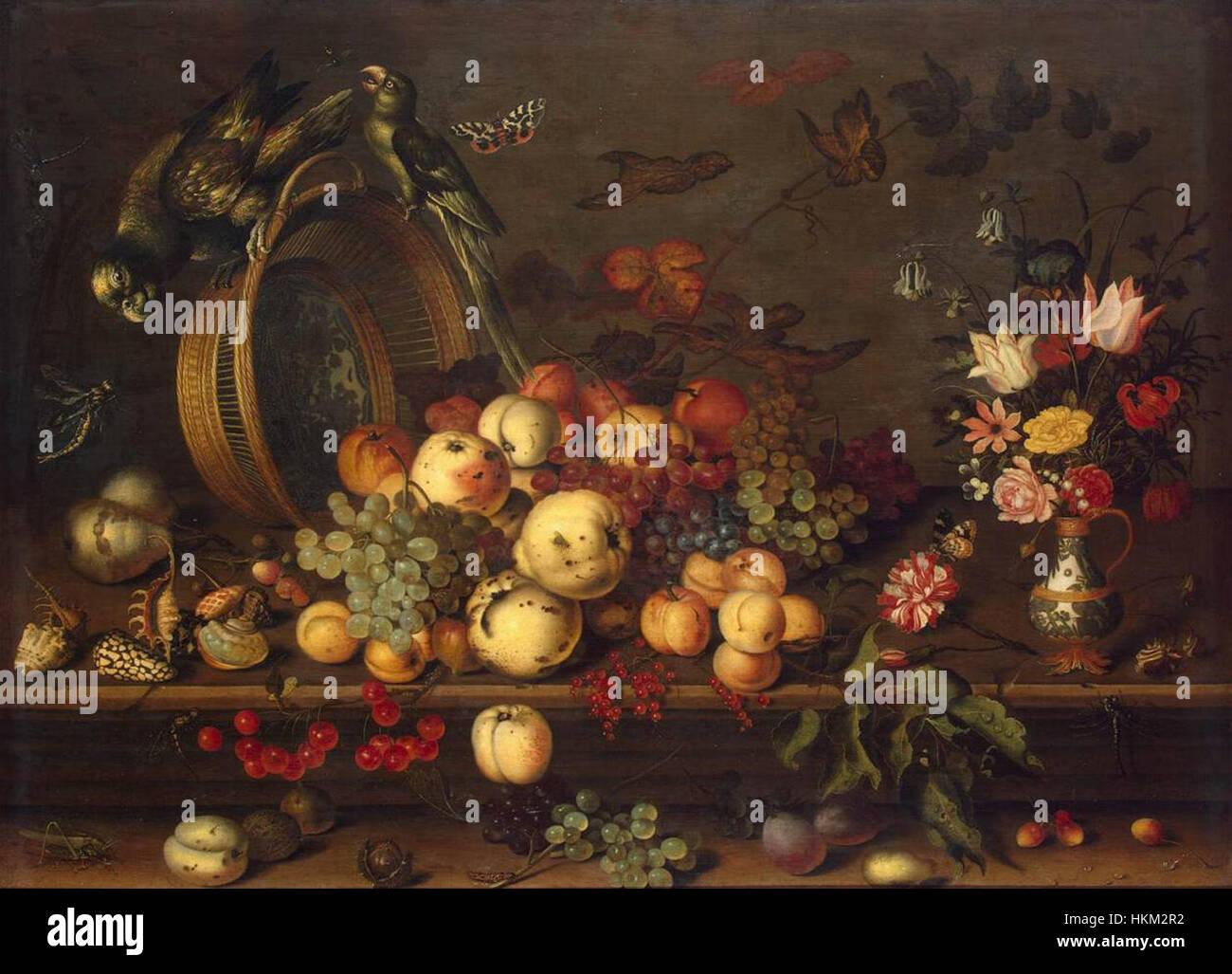 Balthasar van der Ast’s ‘Still-Life with Fruits, Shells, and Insects ...