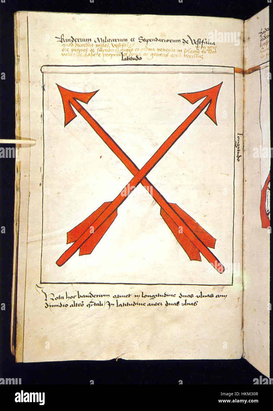 'Banderia Prutenorum' is a historical manuscript that depicts the ...