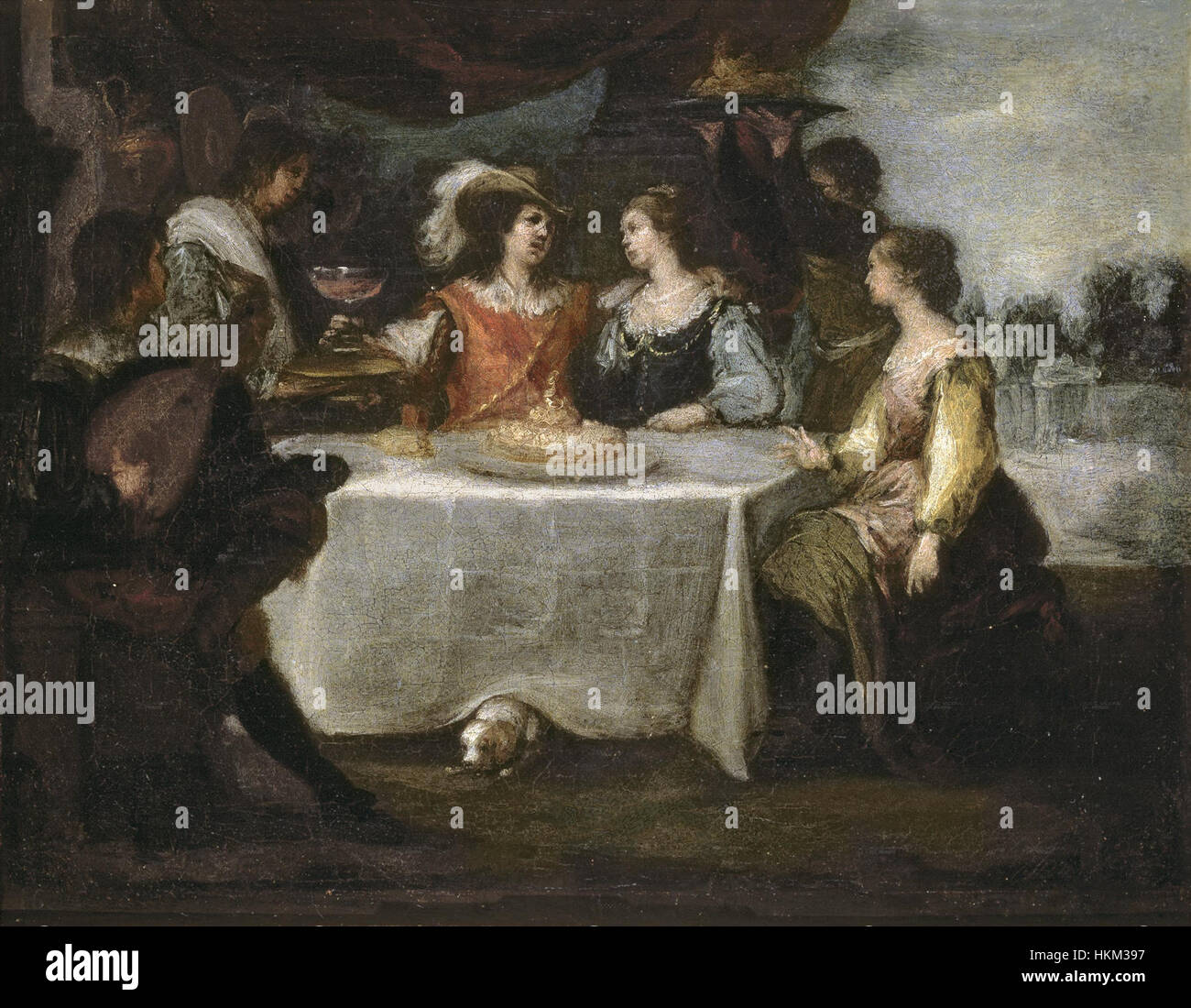This painting by BartolomÃ© Esteban Murillo, 'The Prodigal Son ...