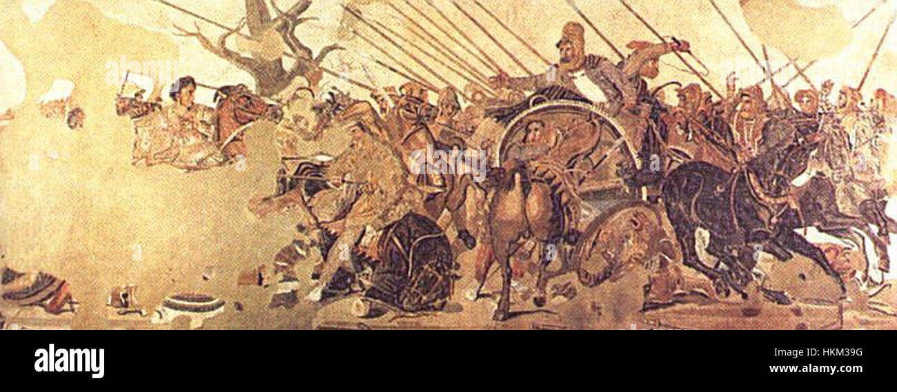 Battle of alexander the great persia hi-res stock photography and ...