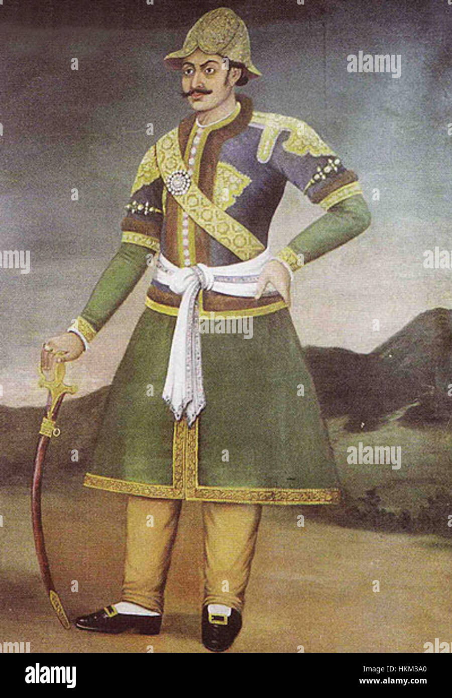 Bhimsen thapa painting hi-res stock photography and images - Alamy