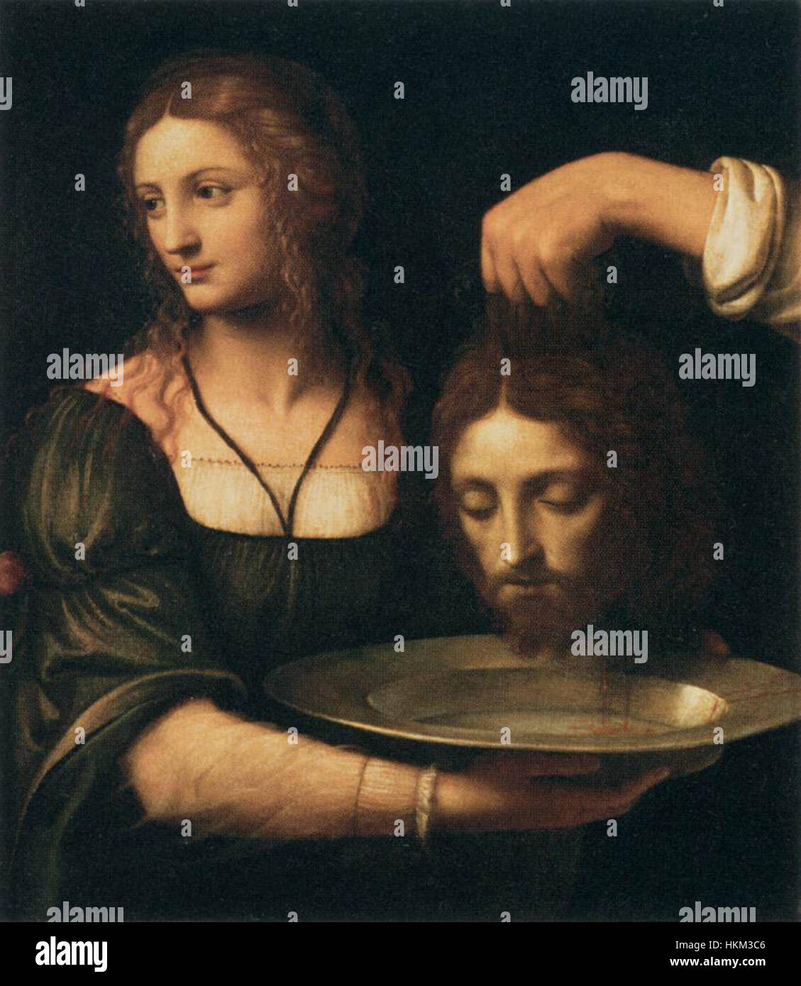 Salome Receiving The Head Of St John The Baptist High Resolution Stock ...
