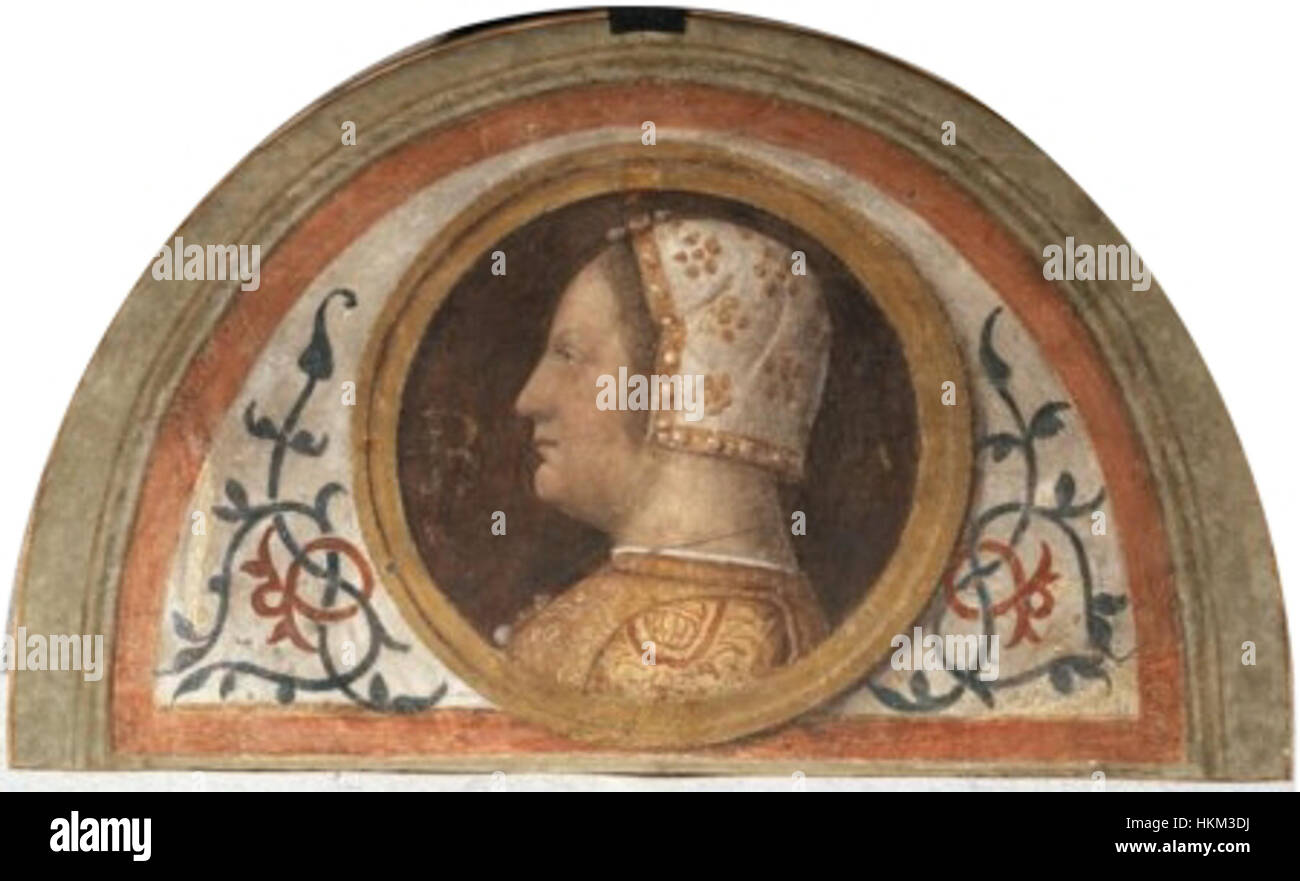 This painting by Bernardino Luini captures the elegance of the ...