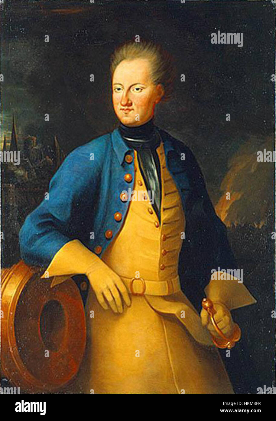 ‘Karl den XII’ by Axel Sparre is a portrait of Charles XII of Sweden ...