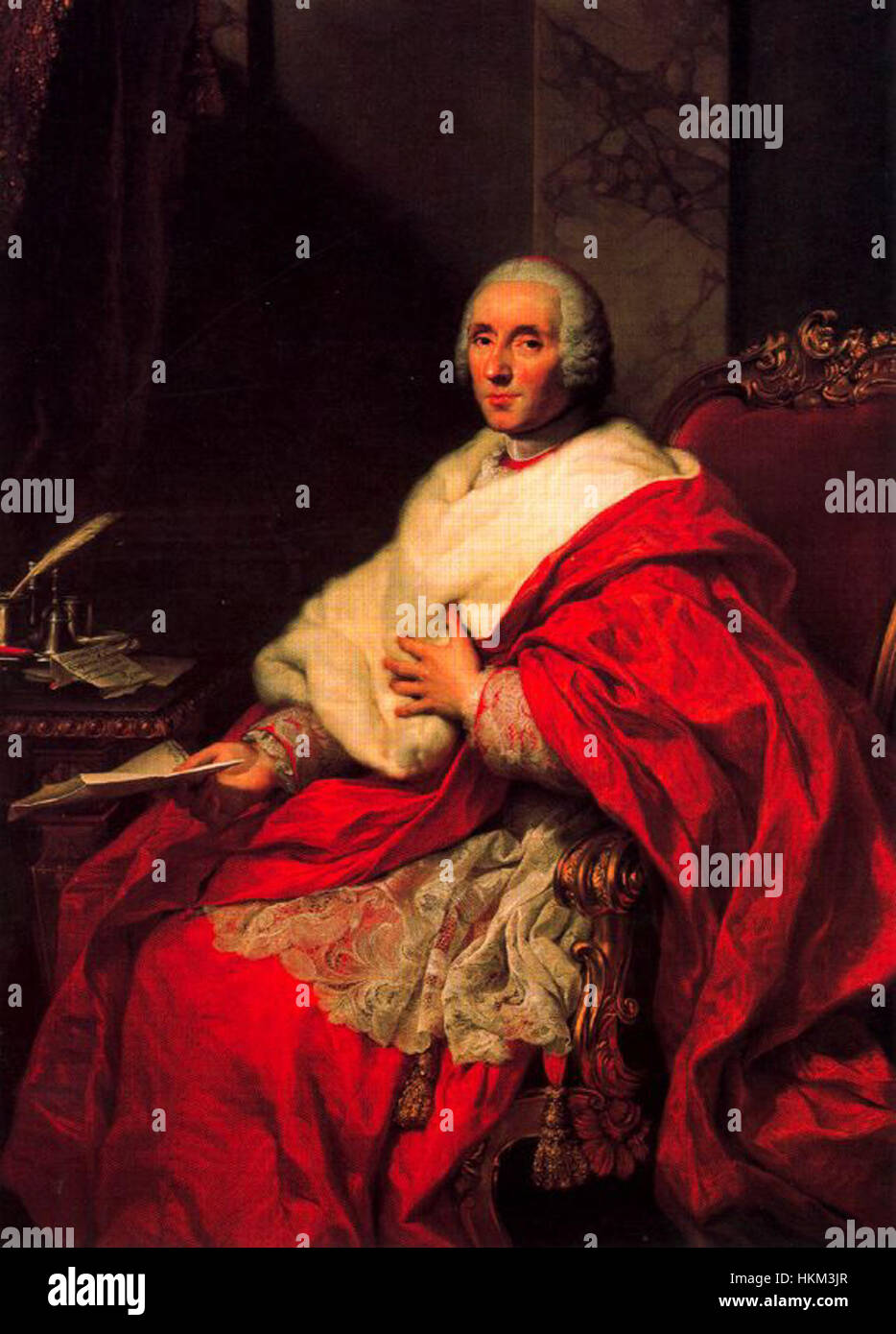 Cardinale Alberico Archinto, a 17th-18th century Italian cardinal, is ...