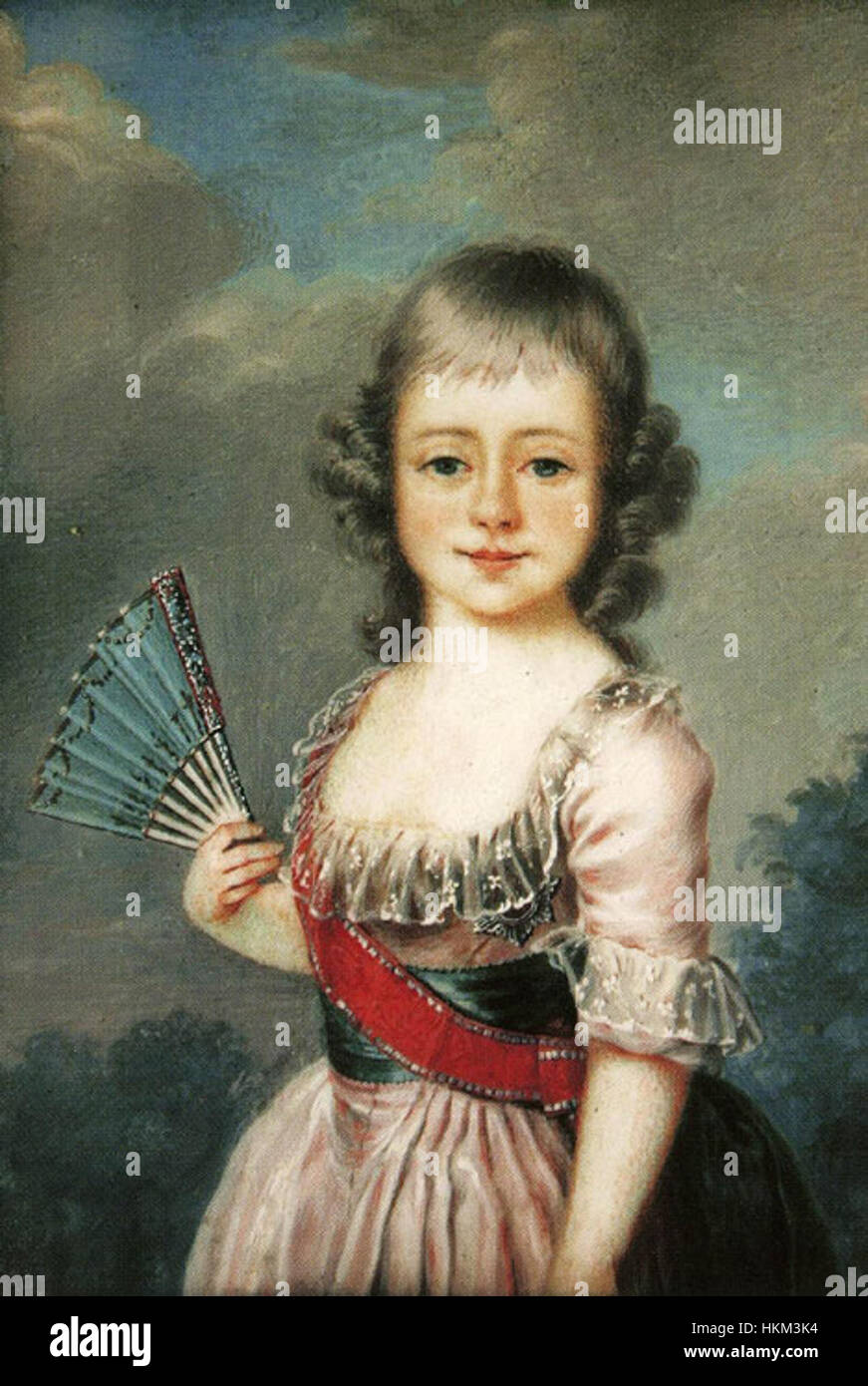 Catherine Pavlovna by Zharkov Stock Photo - Alamy