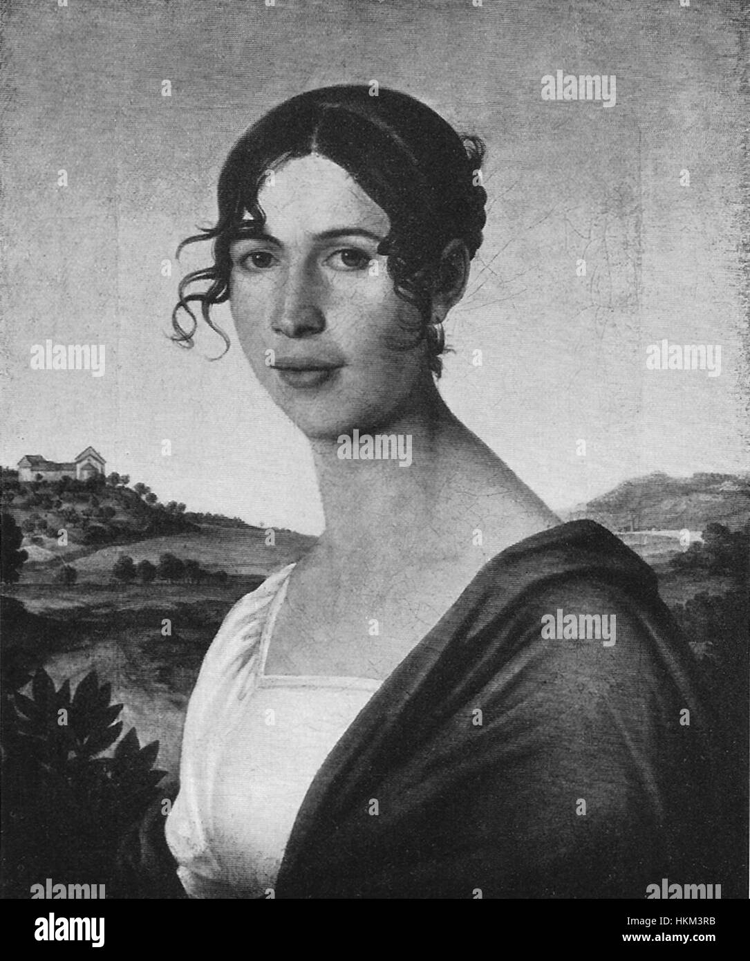 'Maedchen von Schwaerzloch' (Girl from Schwaerzloch) is a painting by ...