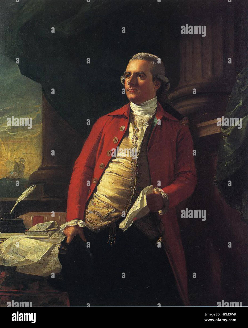 This 1782 portrait by John Singleton Copley captures Elkanah Watson, an ...