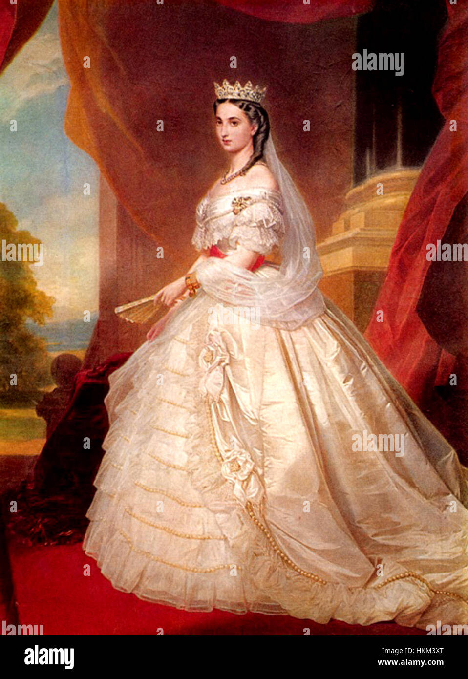 'Emperatriz Carlota I de Mexico' is a portrait of the Empress of Mexico ...