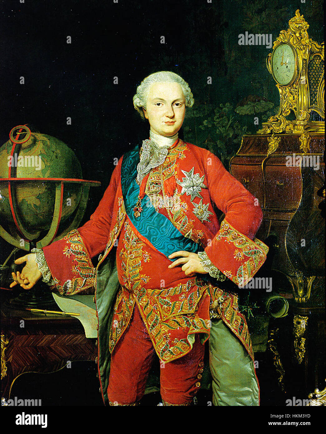 Ferdinando de Parma is depicted in this portrait, reflecting the royal ...