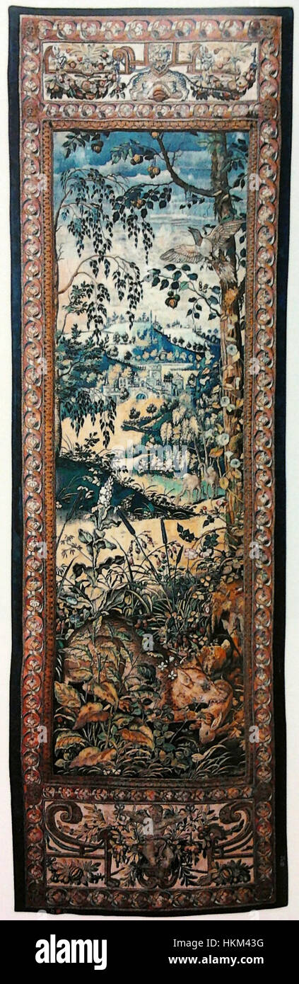 This piece, 'Ghieetels Wolf,' depicts a mythical creature from folklore ...