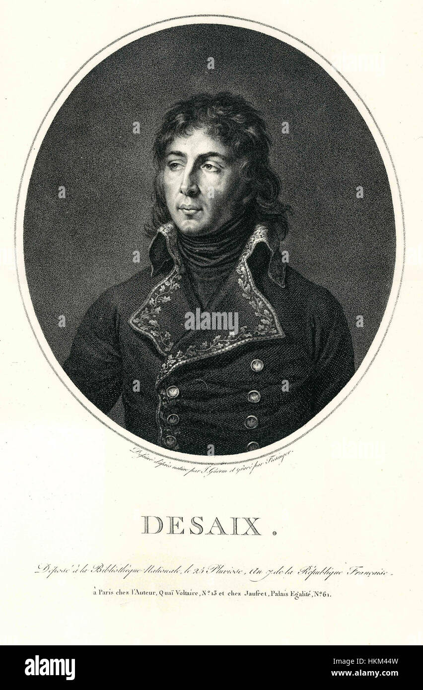 This portrait, created by the artist Guerin, depicts the French general ...