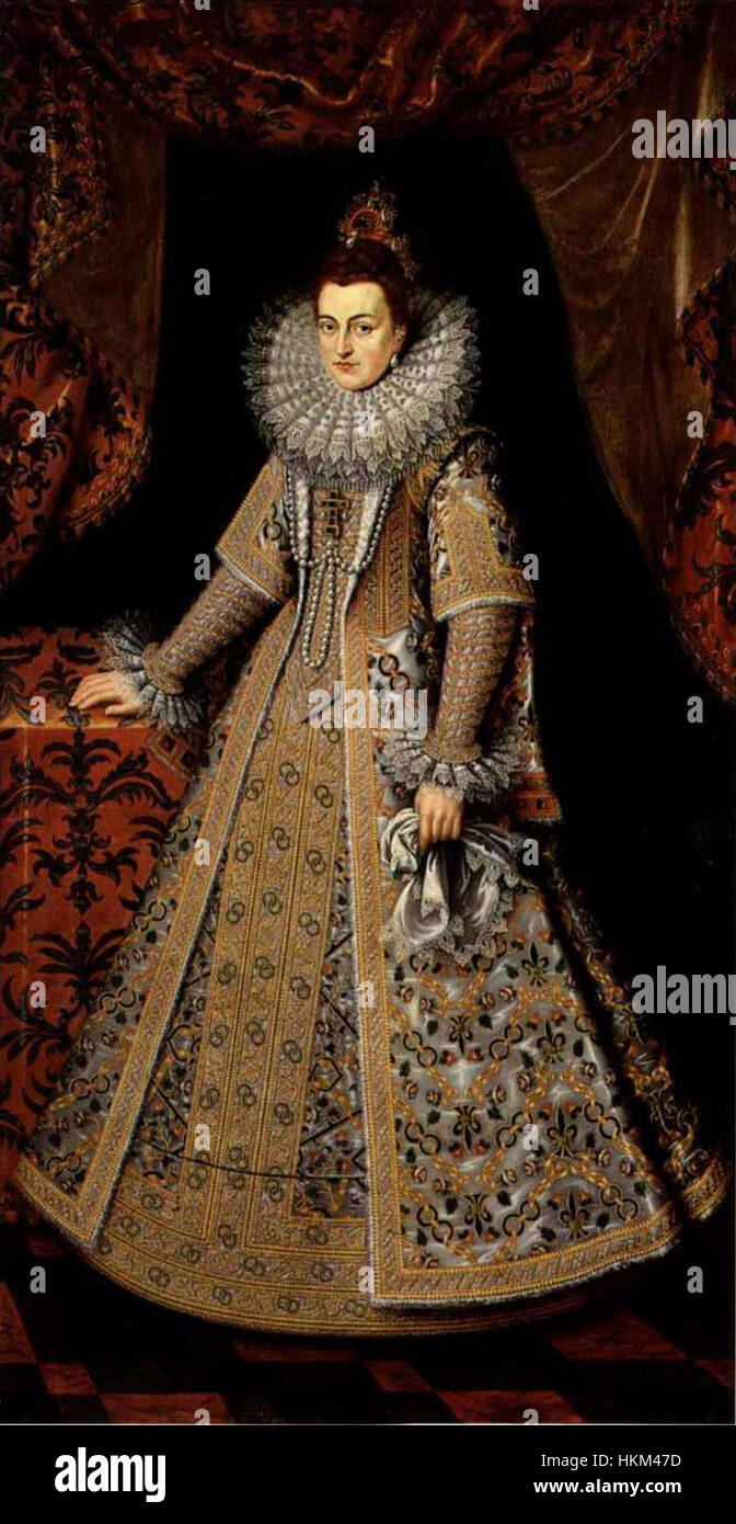 The portrait of Isabella Clara Eugenia, a Habsburg princess, showcases ...
