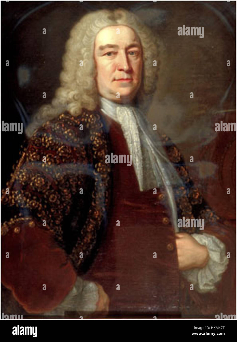 The portrait by Henry Pelham, a renowned early American artist ...