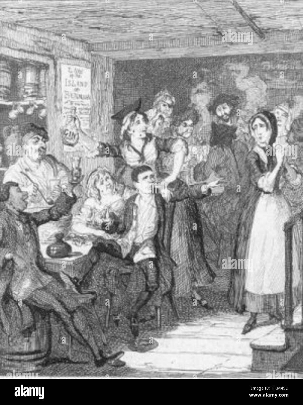 The painting depicts the infamous criminal Jack Sheppard in a drunken ...