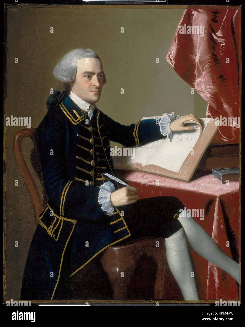 John Hancock painting Stock Photo - Alamy