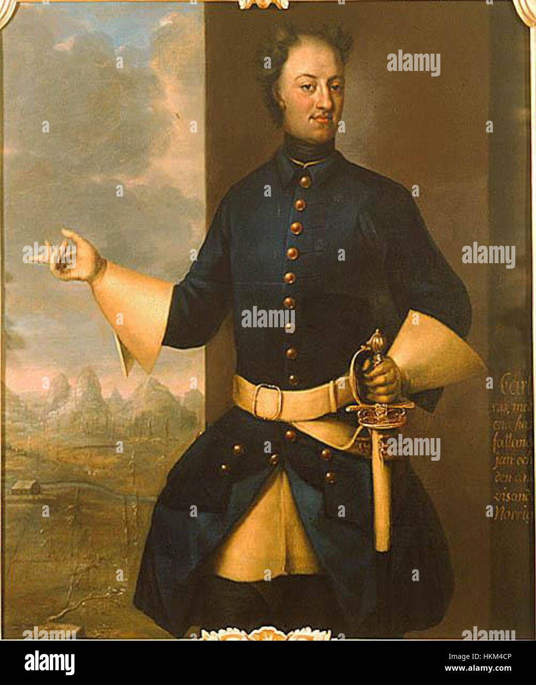 'Karl XII' by Wedekind is a portrait of the Swedish king, Karl XII. The ...