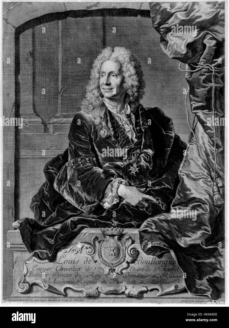 Louis de Boullongne’s artwork stands out for its classical and highly ...