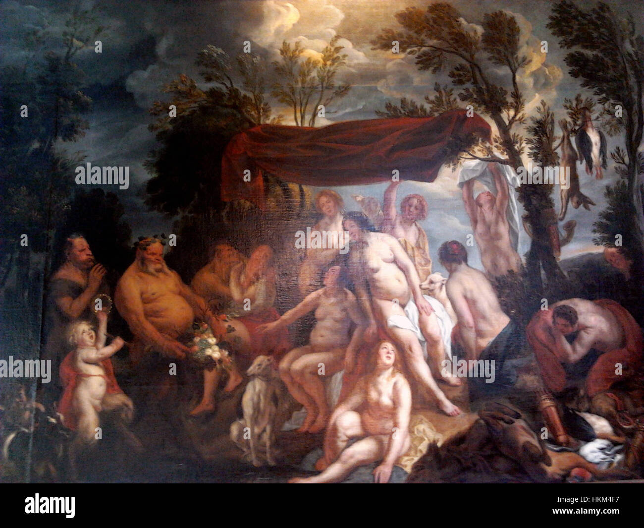 'Bacchanalia' by Jacob Jordaens depicts the ancient Roman festival ...