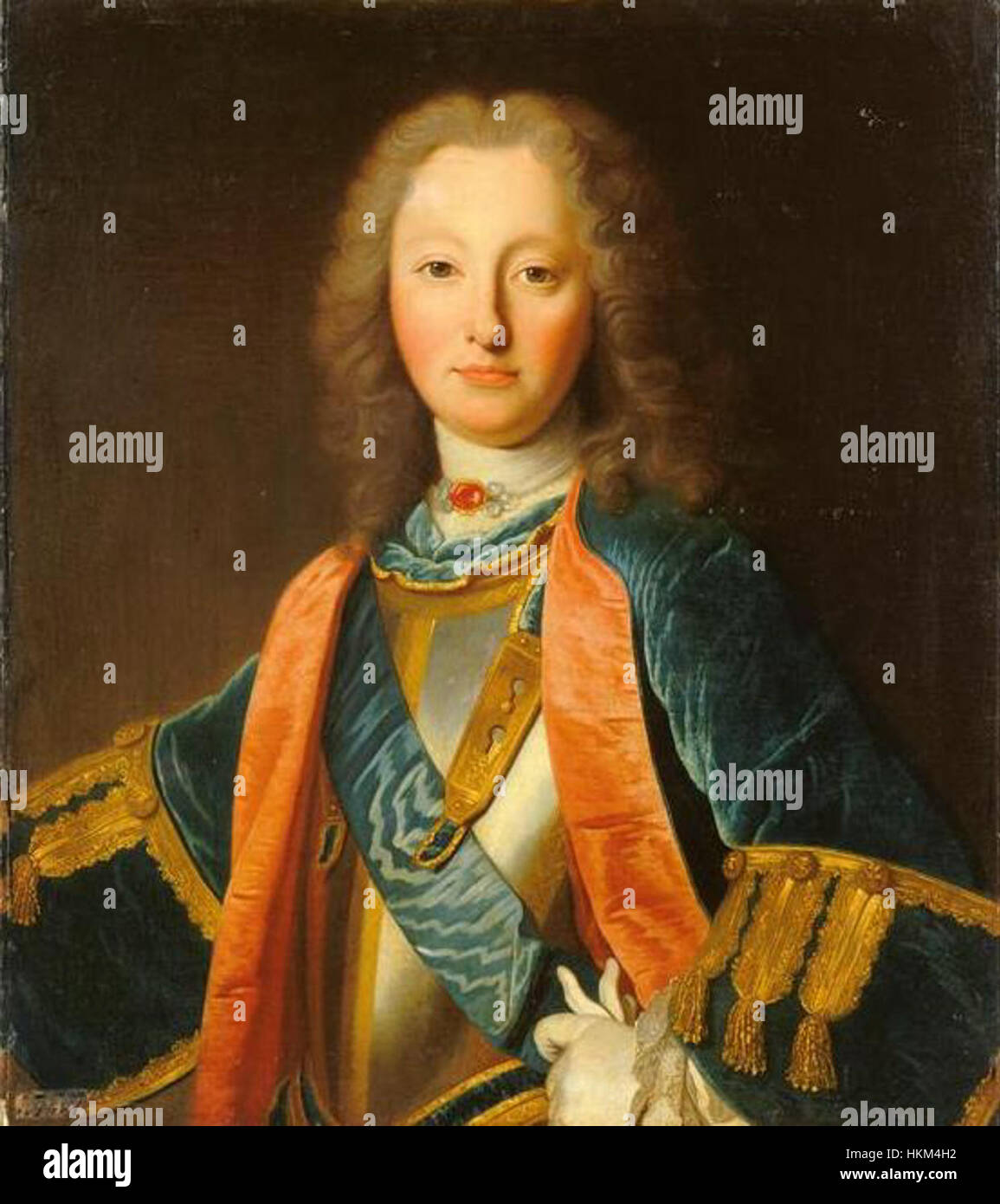 This portrait of Louis Charles de Bourbon, Count of Eu, represents the ...