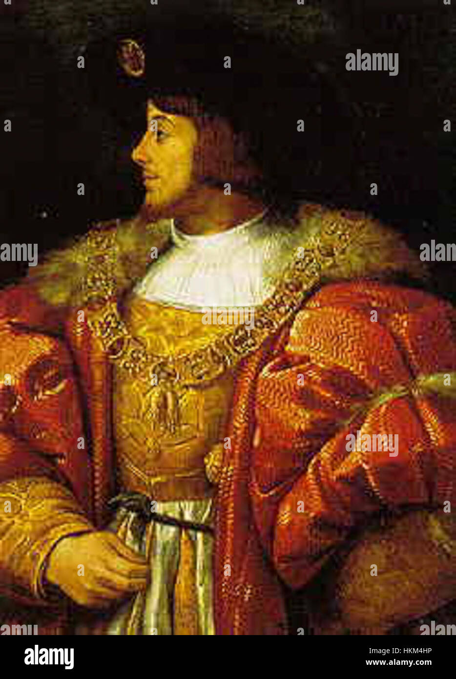 This painting of Louis II of Bavaria portrays the enigmatic king known ...