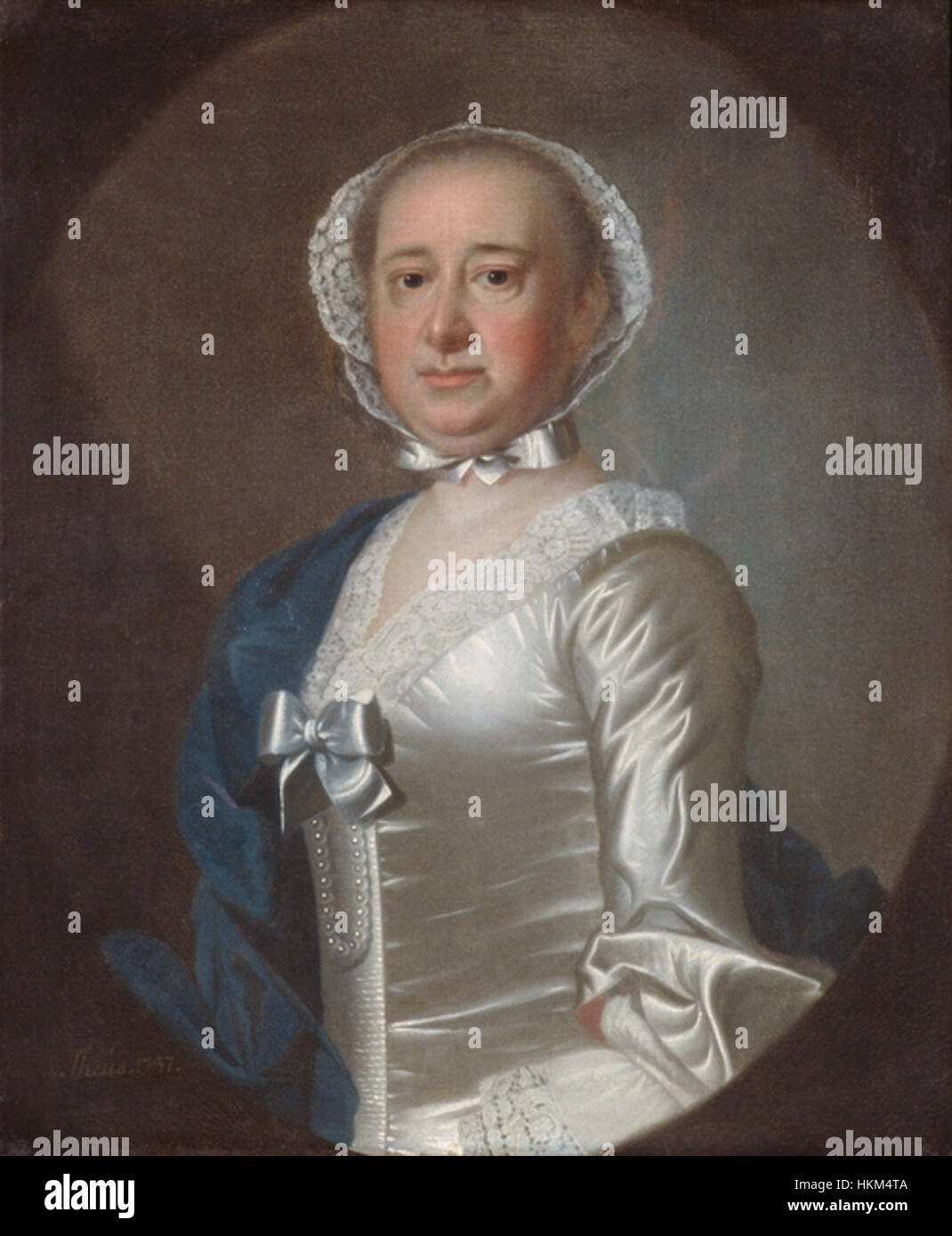 Colonial american women 18th century hi-res stock photography and ...