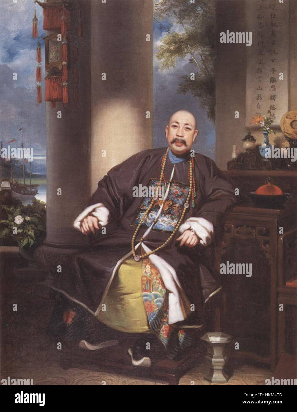 Mouqua by Lam Qua Stock Photo - Alamy