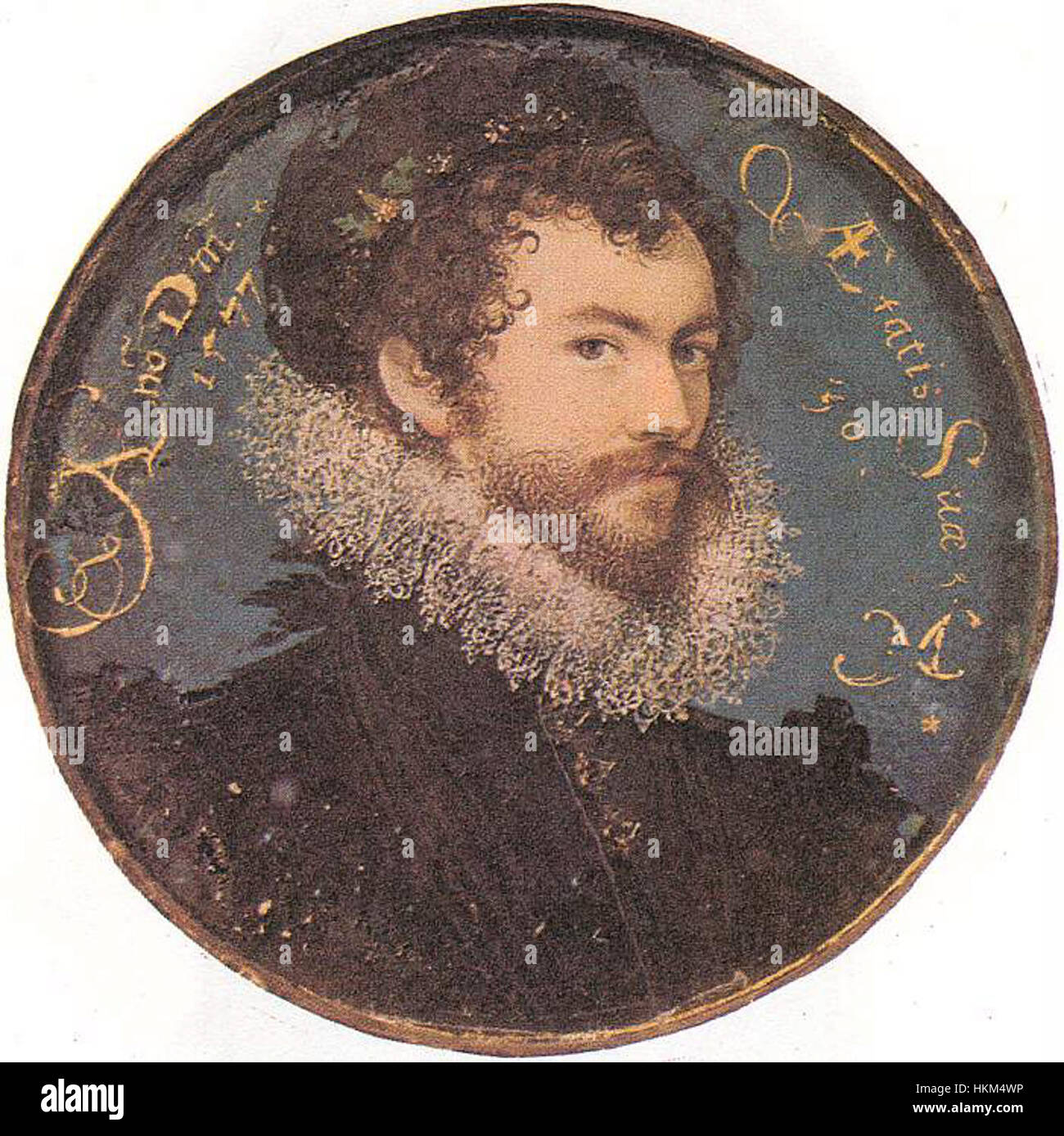 Nicholas Hilliard, an English portrait artist, known for his miniature ...
