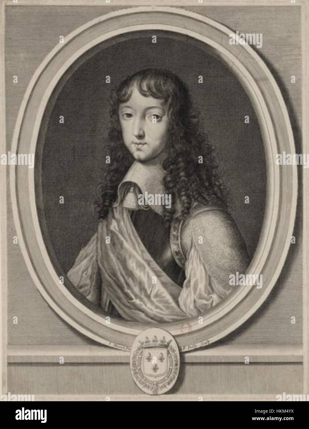 This portrait by François Poilly depicts Philippe de France, Duke of ...