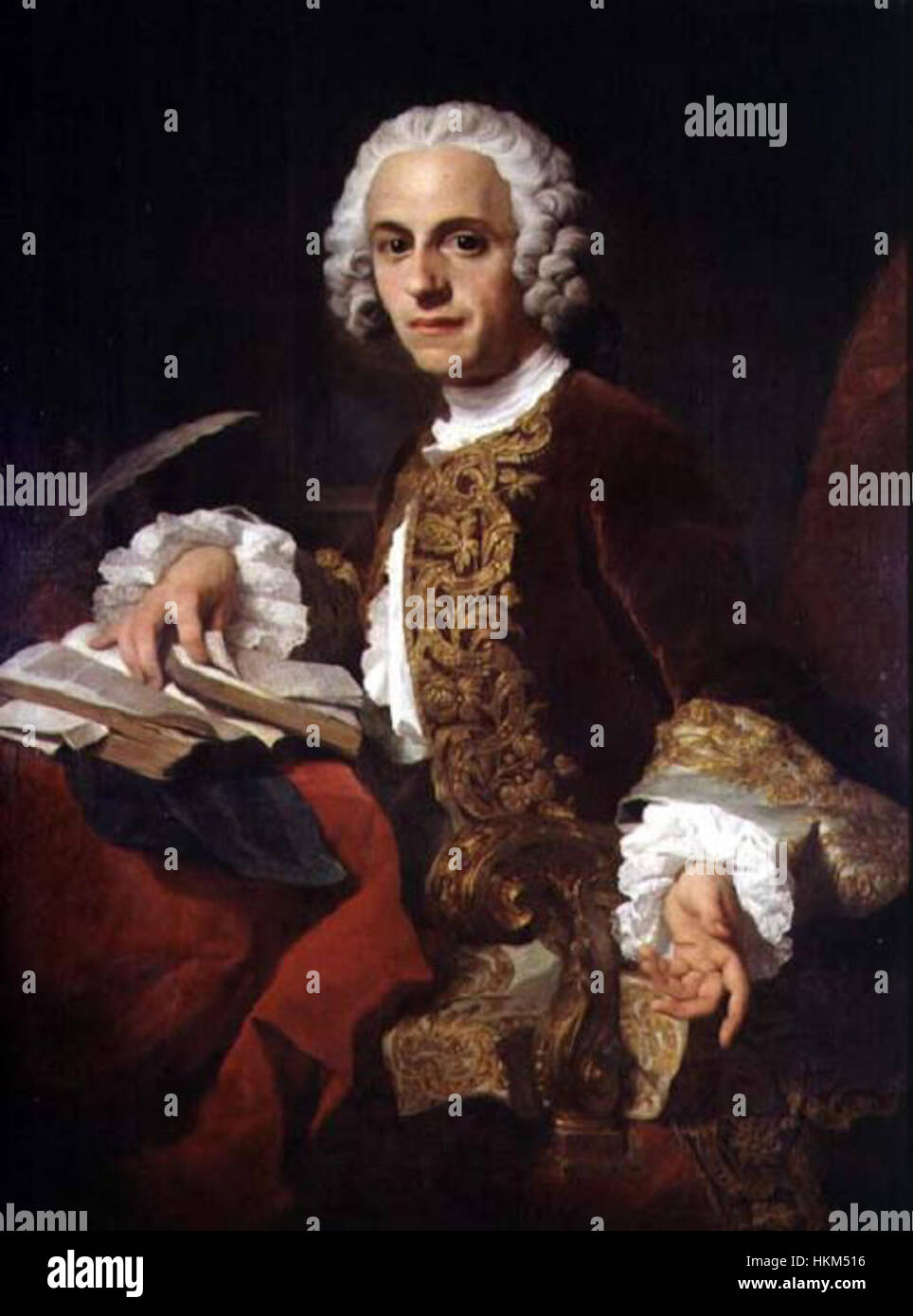This portrait by Pierre Subleyras depicts Horace Walpole, the English ...