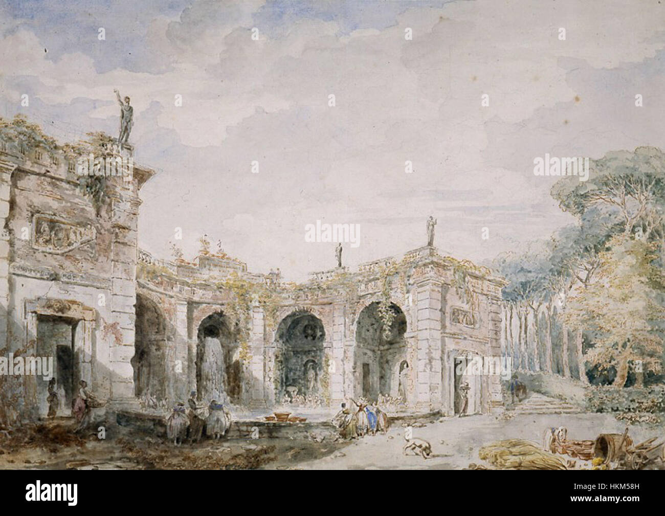 Aldobrandini gallery hi-res stock photography and images - Alamy