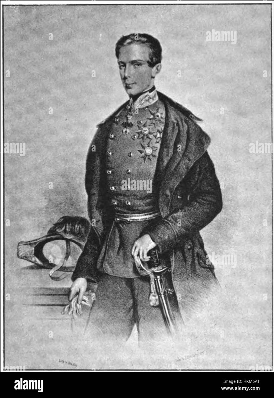 'Erzherzog Karl Ludwig' by Stadler is a portrait of Archduke Charles Louis, a prominent figure ...