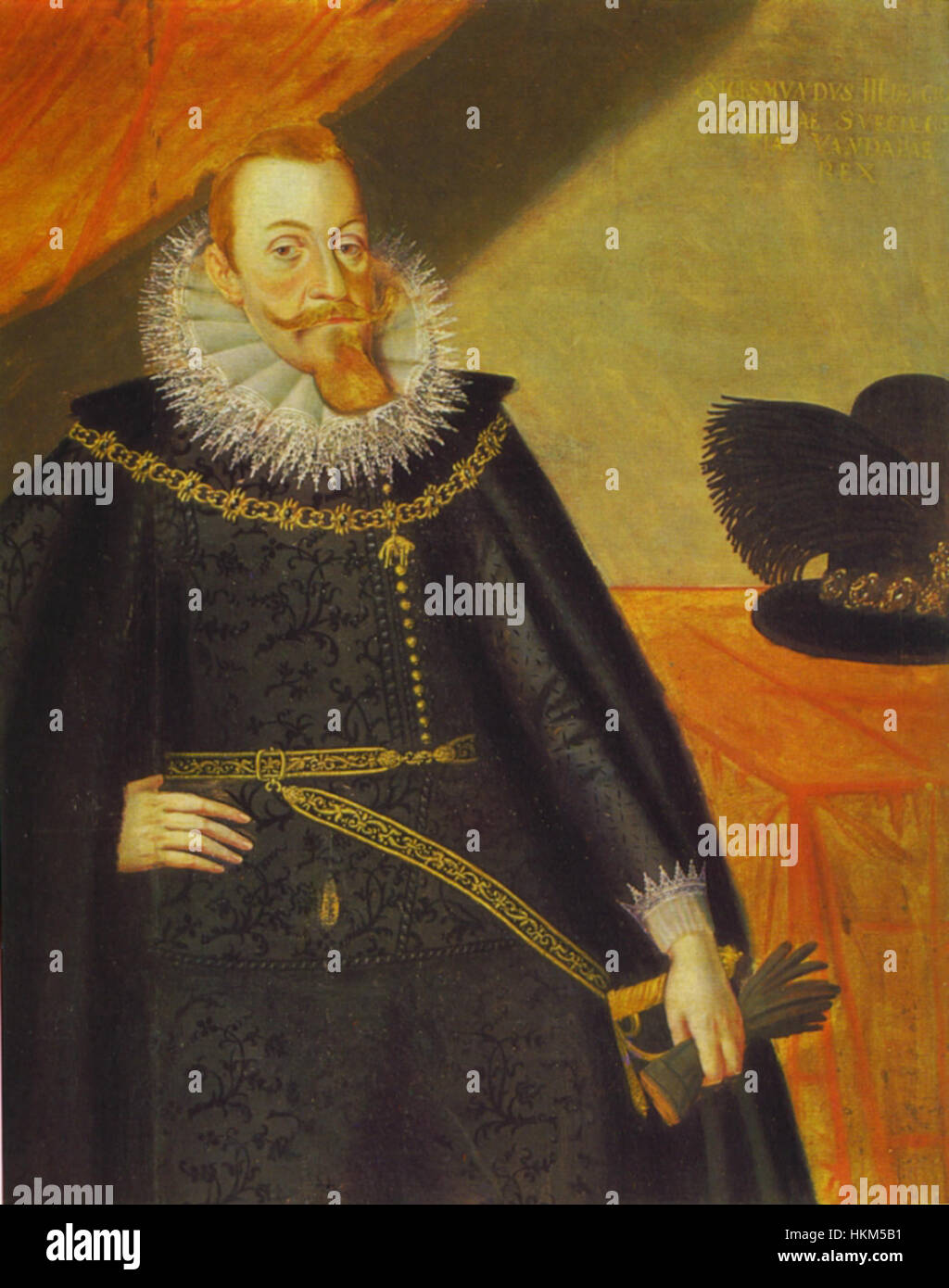 This portrait depicts Sigismund III Vasa, King of Poland and Sweden ...