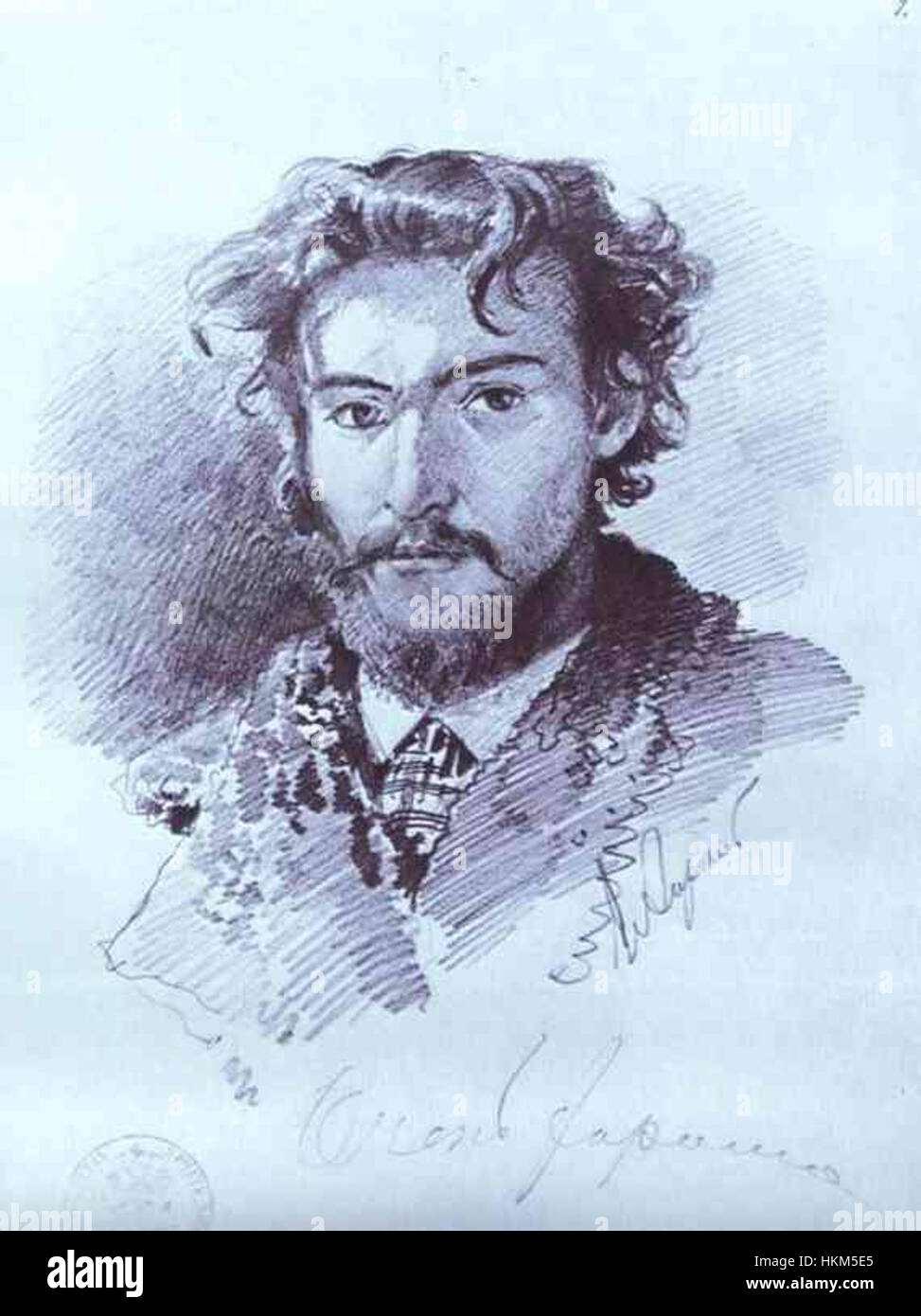 This self-portrait by Vasilyev reflects the Russian artist’s ...