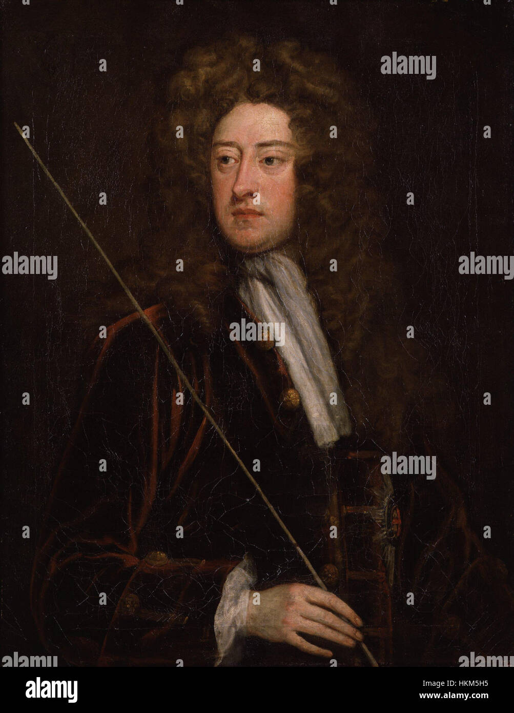This portrait of *William Cavendish*, 2nd Duke of Devonshire, painted ...