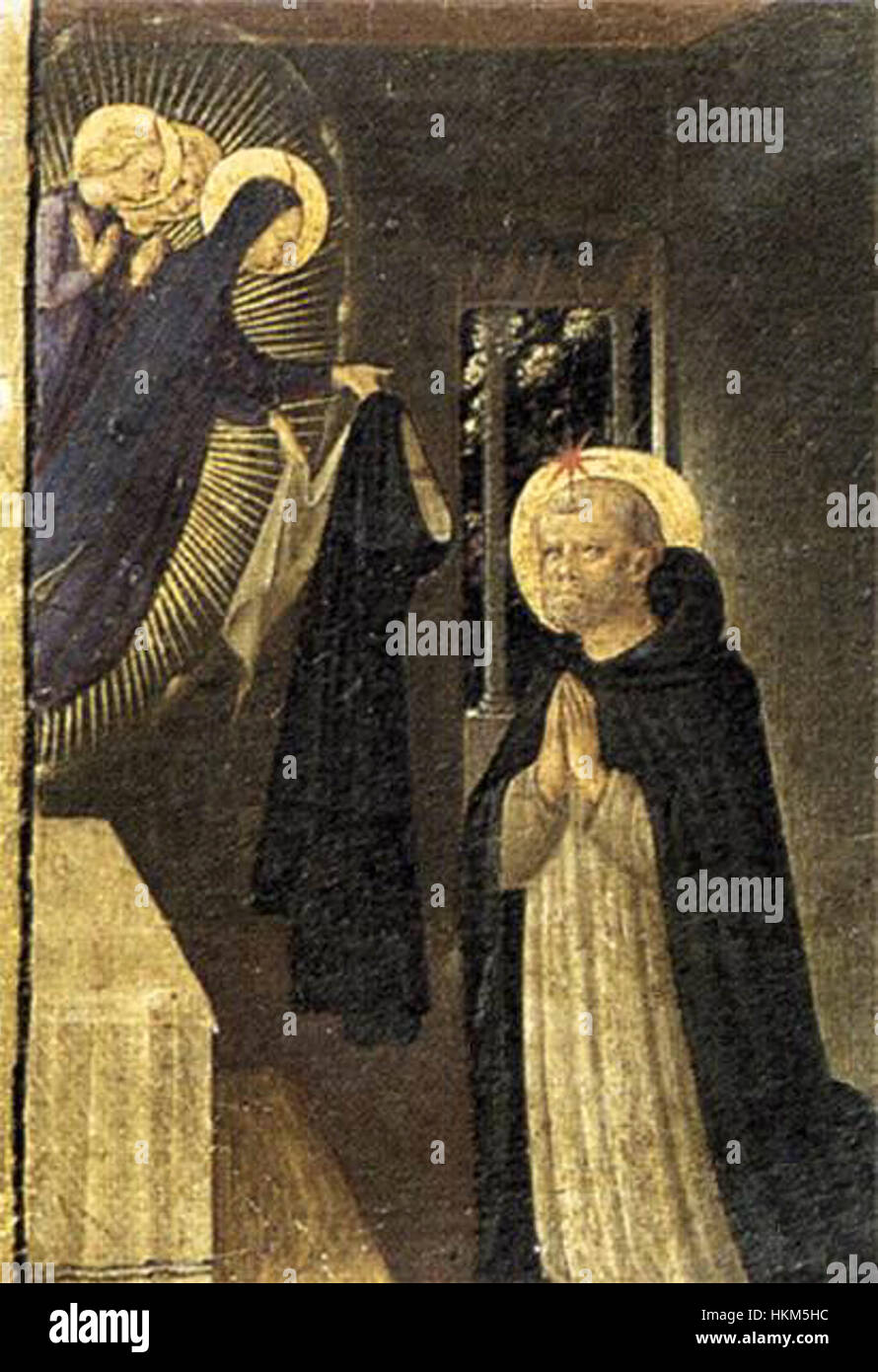 The 'Annunciazione di Cortona' by Fra Angelico is a panel painting that forms part of the ...