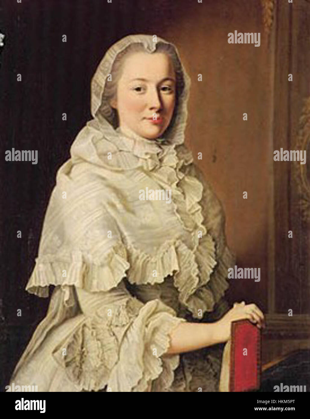 An artwork by Christiane Pfalz, depicting the theme of 'Zwei Waldeck ...