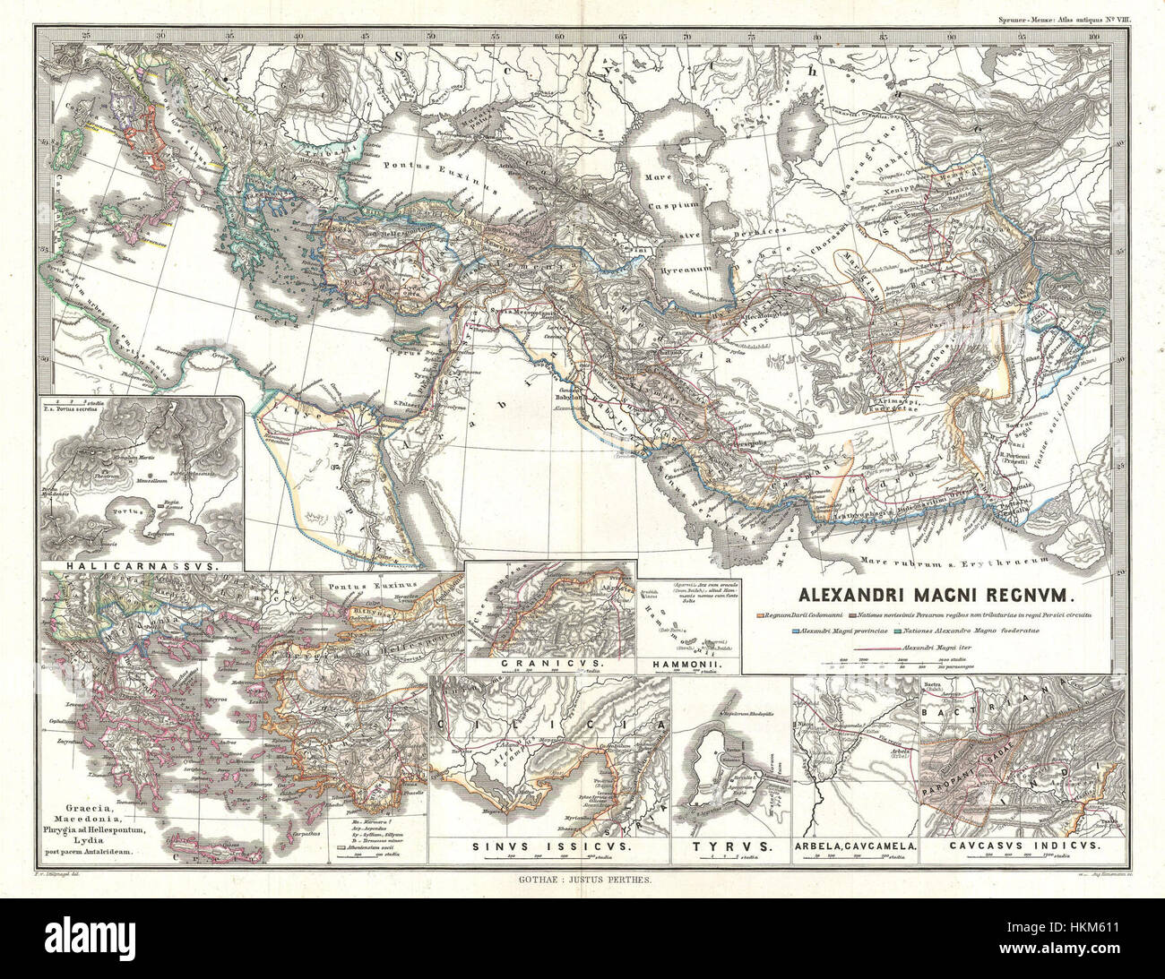 Alexander the great empire map hi-res stock photography and images - Alamy