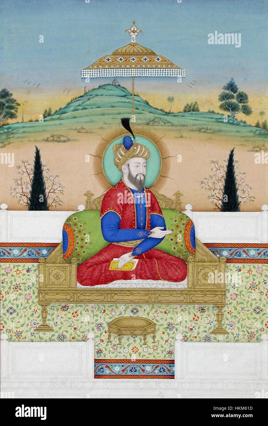 Mughal emperor babur hi-res stock photography and images - Alamy